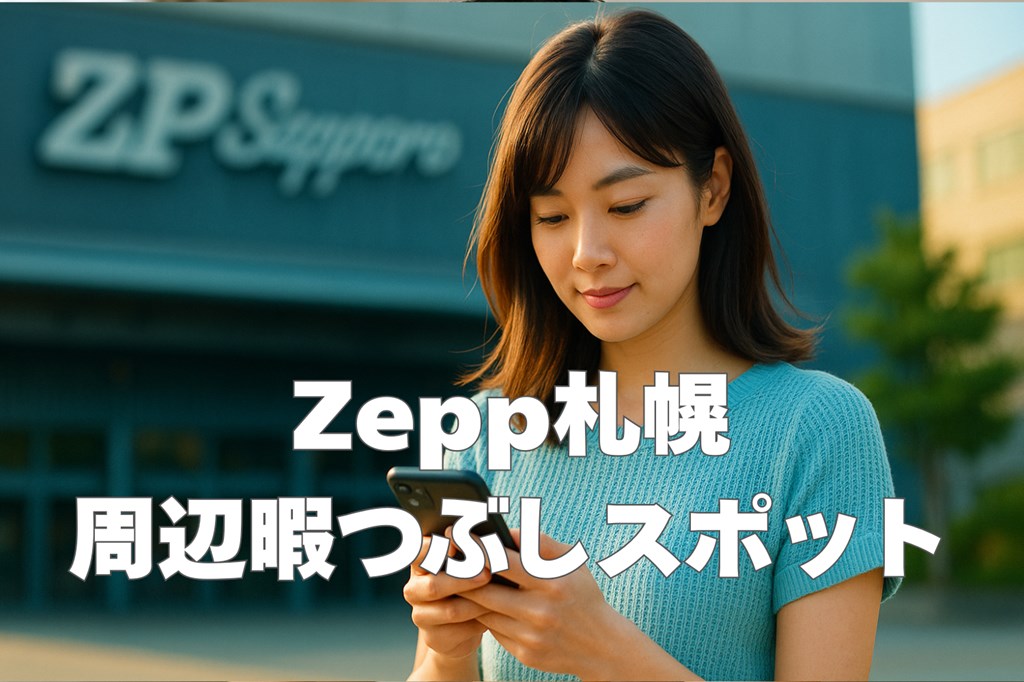 Zepp Sapporo（Zepp札幌）周辺で暇つぶし！ライブ前後に使える屋内スポット＆グルメまとめ！